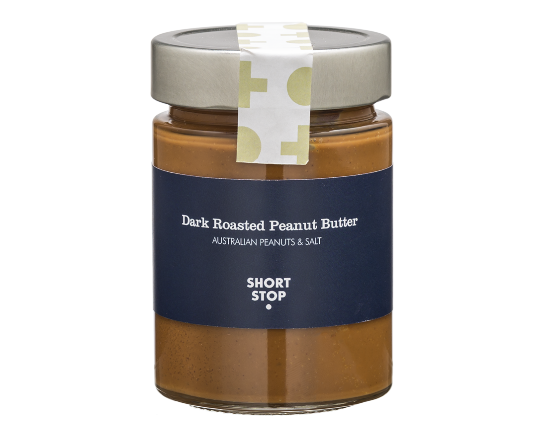 Dark Roasted Peanut Butter - Smooth - Shortstop